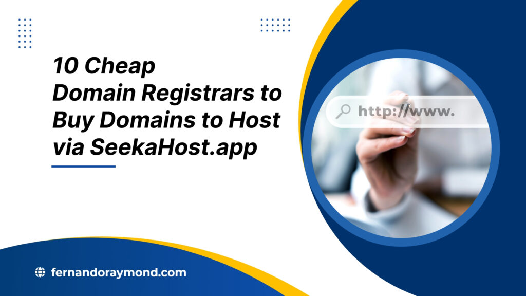 10 Best Cheap Domain Registrars to buy Cheap Domain Names in 2023 ...