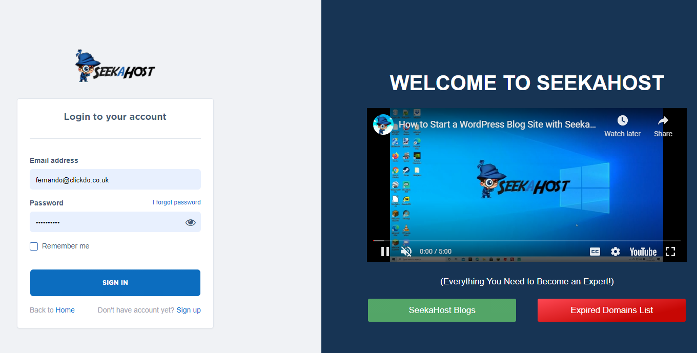 How to register a Domain Name in Sri Lanka and create a WordPress Blog ...